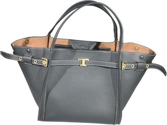 Tod's Femme, Sacs, Gris, Taille: ONE Size Shopping Bag Small
