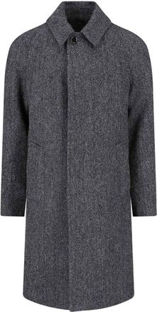 Lardini Manteau Au Genou - Gris