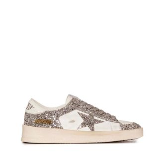 Golden Goose Femme, Chaussures, Beige, Taille: 39 EU Baskets &agrave; Patch &Eacute;toile