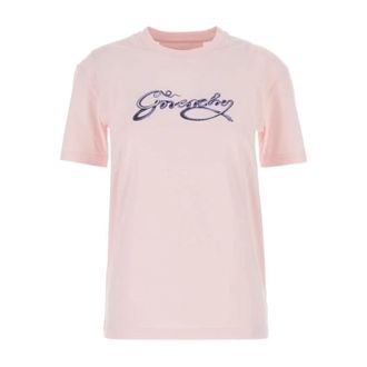 Givenchy Besticktes Logo Pink Top - - Tops - Damen - Rosa - S