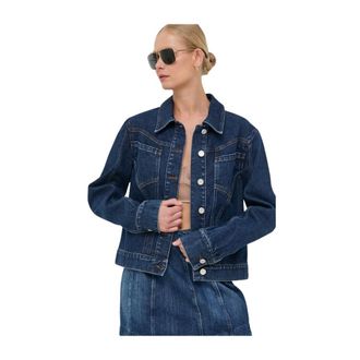 Trussardi Femme, Vestes, Bleu, Taille: 34 FR Veste en jean