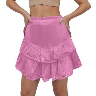 Generic Jupe en Jean Longue Boutonnée Devant Cargo Droite Pied Tutu Wax Ronde Dye Sauge Fleur Balancoire Cigarette Annee Dessus Canard Transparent Plissees To