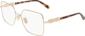 Ferragamo SF2241 712 YELLOW GOLD 56/17/145 Lunettes pour femme