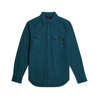 G-Star Homme, Chemises, Bleu, Taille: L Chemises Casual