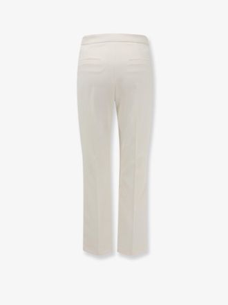 Elisabetta Franchi Womens Trousers Essentials White Polyester