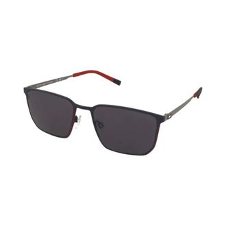 Tommy Hilfiger Lunettes de soleil carr&eacute;es &agrave; monture int&eacute;grale - unisex - Accessoires - Bleu - Taille: 56 MM