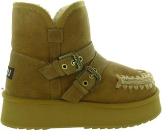 Mou Femme, Chaussures, Brun, Taille: 40 EU Bounce Chelsea Stich
