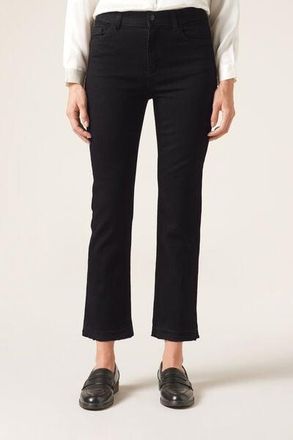 Calzedonia Flare Jeans Im Cropped-schnitt Schwarz