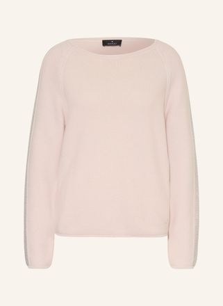 Monari Monari Pullover Mit Schmucksteinen rosa