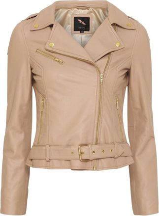 BTF-CPH Biker Jacket - - Jackets - Damen - Beige - L