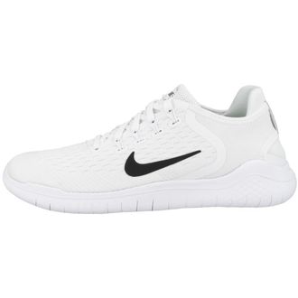 Nike Nike WMNS NIKE FREE RN 2018, Damen Laufschuhe, Wei&szlig; (White/Black 100), 36.5 EU (3.5 UK)