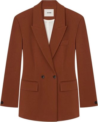 &Aacute;eron Femme, Vestes, Orange, Taille: 42 FR Motive Blazer