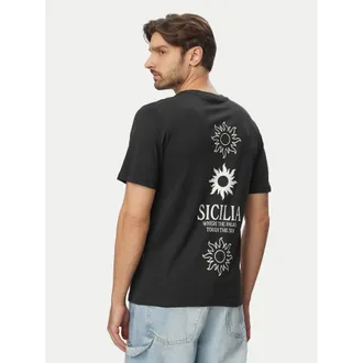 Jack & Jones Jack & Jones T-Shirt Calm 12297701 Schwarz Regular Fit