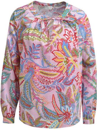 Milano Langarmbluse aus Baumwolle