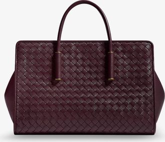 Bottega Veneta Small leather tote bag with Intrecciato motif - BOTTEGA VENETA - gender_Woman