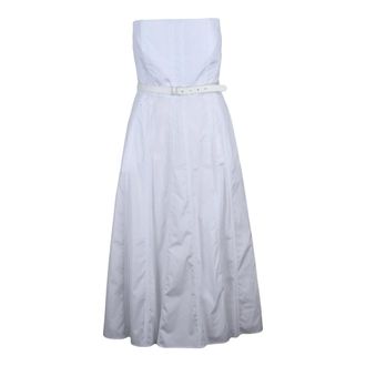 Max Mara Damen, Kleider, Wei&szlig;, SGr&ouml;&szlig;e