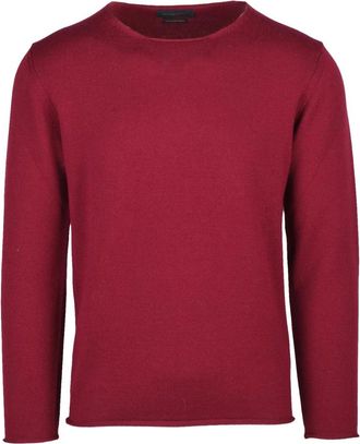 Daniele Fiesoli Homme, Pulls, Rouge, Taille: M Pulls &agrave; col rond