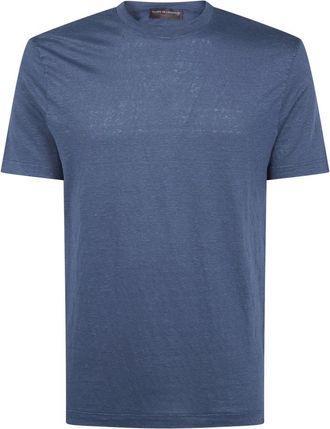 FILIPPO DE LAURENTIIS Homme, Tops, Bleu, Taille: 3XL T-Shirt &agrave; Manches Courtes