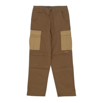 HUF Ripstop Cargo Hose mit Verstellbarer Taille - - Trousers - Herren - Braun - M