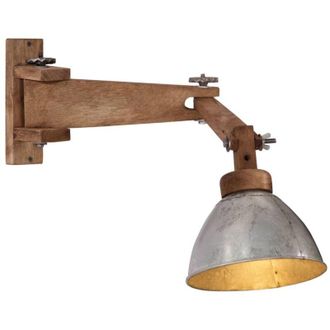 vidaXL Lampe murale 25 W argent vintage E27 vidaXL