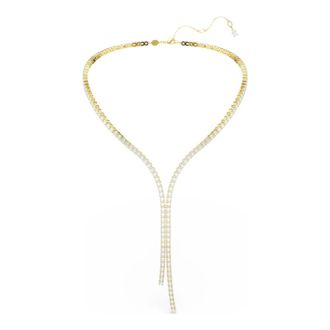 Swarovski Matrix Y-Halskette - - Accessories - Damen - Wei&szlig; - ONE SIZE