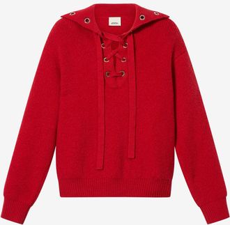 Isabel Marant Pull Ydalia En Laine - Femme - Rouge - Taille34 - Isabel Marant