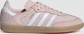 adidas Baskets Samba Og W Sandy Pink/Ftwr White/Gold Met