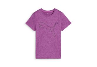 Puma T-Shirt Puma Damen T-Shirt TAD ESSENTIAL Heather Logo Tee 525893