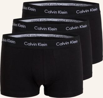 Calvin Klein 3er-Pack Boxershorts Cotton Stretch silber