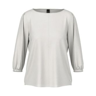 Marc Cain Seiden-Satin-Bluse - - Blouses & Shirts - Damen - Blau - S
