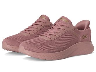 Skechers Damen Bobs Squad Chaos Current Muse Sneaker, Fuchsia, 36.5 EU