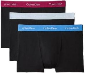 Calvin Klein Lot de 3 cale&ccedil;ons en coton m&eacute;lang&eacute;