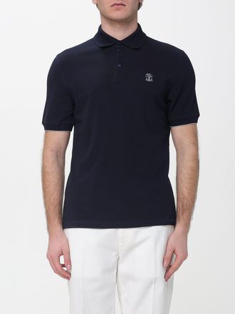 Brunello Cucinelli Polo BRUNELLO CUCINELLI Homme couleur Bleu Marine