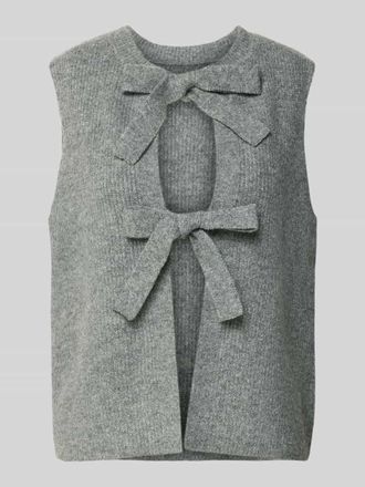 Pieces Regular Fit Strickweste mit Woll-Anteil Modell SILLY