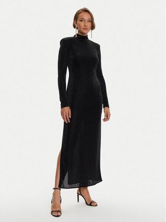 Simona Corsellini Abendkleid A24CEAB050 Schwarz Slim Fit