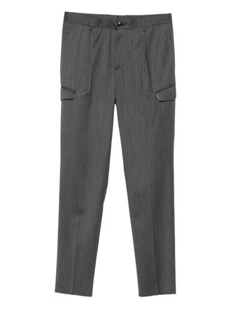 Tagliatore pantalon &agrave; poches &agrave; rabat - Gris