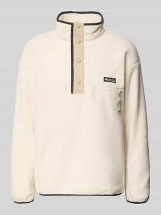 Columbia Fleecepullover mit Stehkragen und Knopfleiste