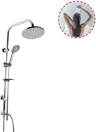 Trade Shop Trade Shop - COLONNA DOCCIA SALISCENDI MISCELATORE CROMATO RUBINETTO SOFFIONE 69125 BAGNO