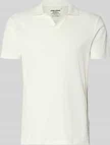 Blend Regular Fit Polo-Shirt mit Strukturmuster Modell Heskild