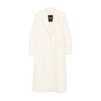 Patrizia Pepe Damen, M&auml;ntel, Wei&szlig;, SGr&ouml;&szlig;e