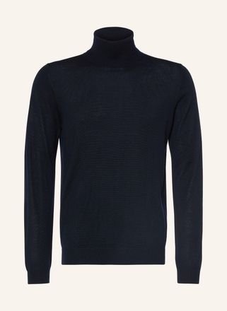 Paul Paul Rollkragenpullover Aus Merinowolle blau