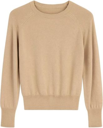 Woolrich Femme, Pulls, Beige, Taille: 38 FR Tricot Ras du Cou