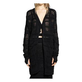 Halos Halos, Femme, Pulls, Noir, Taille: 40 FR Cardigan &agrave; Carreaux