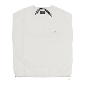 TAION Gepolsterte Weste Off White - - Tops - Herren - Wei&szlig; - L