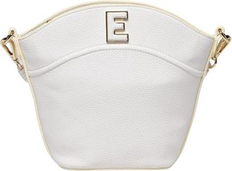 Ermanno Scervino Femme, Sacs, Blanc, Taille: ONE Size Bucket Travis