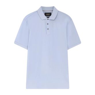 HUGO BOSS Homme, Tops, Bleu, Taille: L Polo &agrave; trois boutons