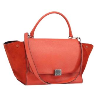 Celine Sac &agrave; main vintage Pre-owned - Femme - Pre-owned - Rouge - Taille: ONE Size