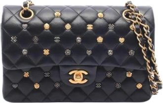 Chanel Sac bandouli&egrave;re vintage Pre-owned - Femme - Pre-owned - Noir - Taille: ONE Size