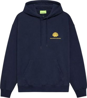 New Amsterdam Surf Association Homme, Sweatshirts et sweats &agrave; capuche, Bleu, Taille: XL Logo Sweat &agrave; capuche
