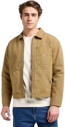 Lee 91w Lined Ww Jacket Veste, Kaki foncé, L Hommes
